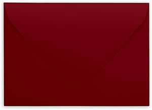 Amazon.com: Darling Souvenir A6 Maroon Invitation Envelopes (4 3/4 x 6 ...
