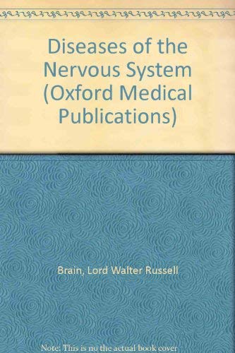 Amazon | Diseases of the Nervous System (Oxford Medical Publications ...