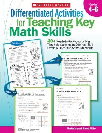 Differentiated Activities for Teaching Key Math Sk: 40+ Ready-to-Go ...