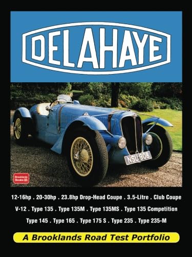 DELAHAYE: Road Test Book: Brooklands Books Ltd.: 9781855208810: Amazon ...