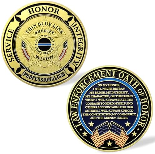 Amazon.com: Saint Michael Police Officers Challenge Coin God Bless The ...
