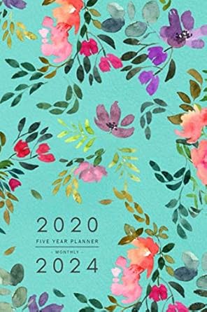 Five Year Planner 2020-2024: 6x9 Monthly Journal Organizer Medium | 5 ...