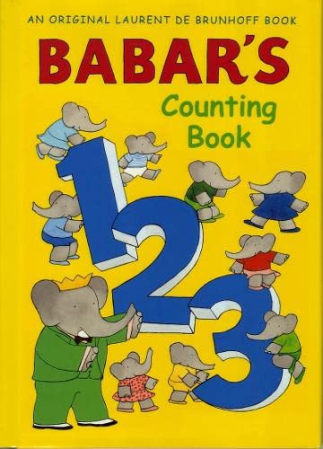 Amazon.com: Babar's Counting Book (UK edition): 9781419703768: de ...