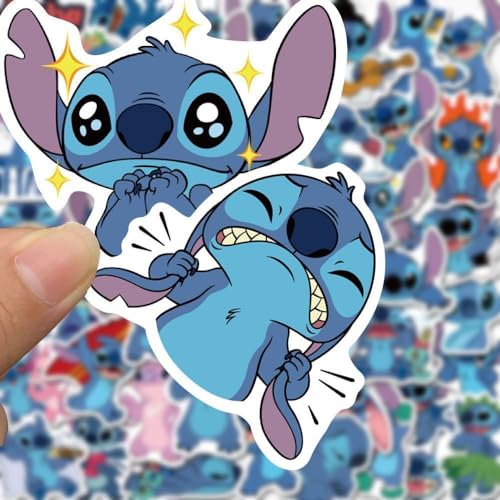 100PCS Lilo and Stitch Stickers for Water Bottles AFORENTIER Lilo ...