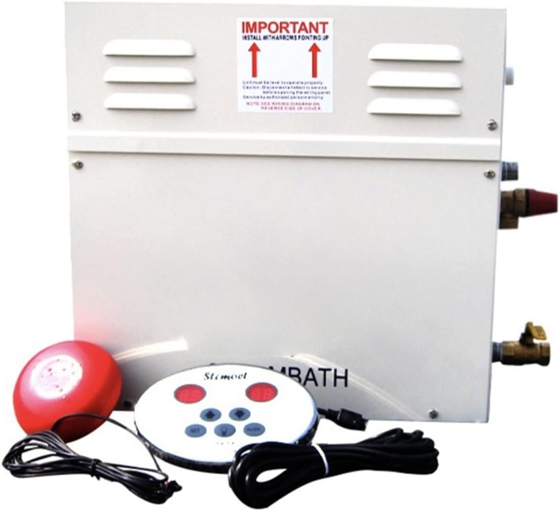 Steam Generator, 3KW Sauna Machine Steam Generator Home Steam Room ...