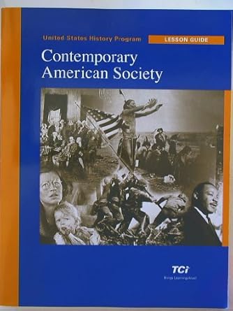United States History Program, Contemporary American Society: Lesson ...