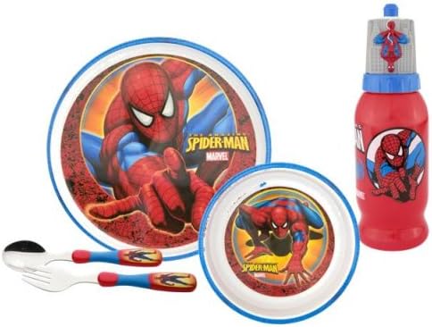Amazon.com: Zak Designs Spiderman 6-piece Dinnerware Set : Home & Kitchen