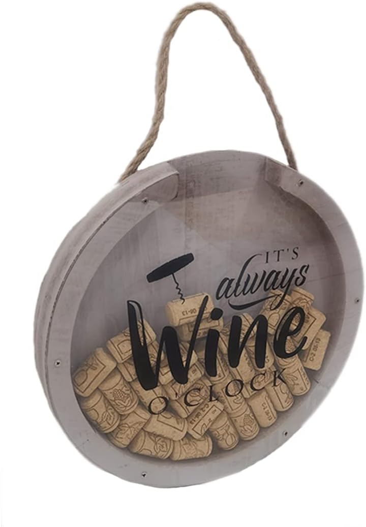Amazon.com - Wine Cork Holder Decor Gifts Shadow Box Wine Sign for Wine ...