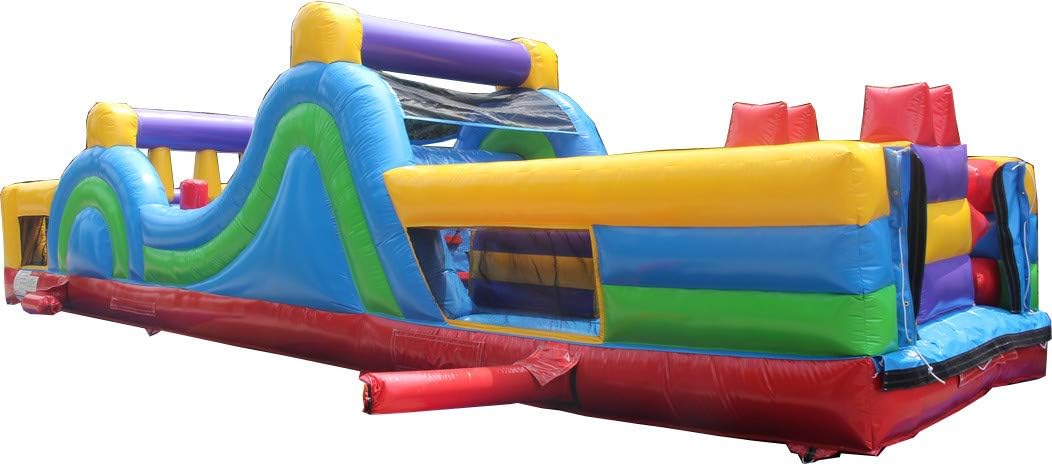 Amazon.com: Commercial Grade 40 Foot Express Obstacle Course Bounce ...