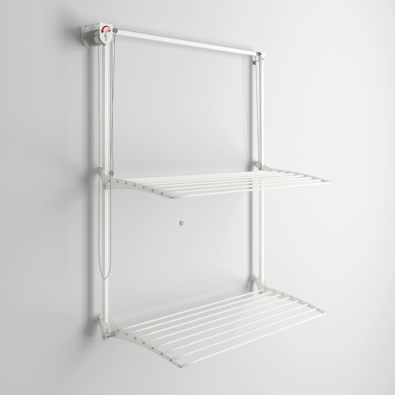 foxydry Wall Plus Wall Mounted Clothes Airer Vertical Wall Mounted ...