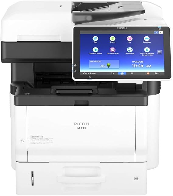 Ricoh Impresora multifunción en Blanco y Negro IM 430F : Amazon.com.mx: Industria, Empresas y ...