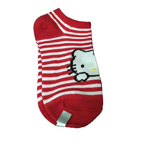Hello Kitty Girls Socks Pack of 4 (5-1/2-6-1/2) : Amazon.in: Clothing ...