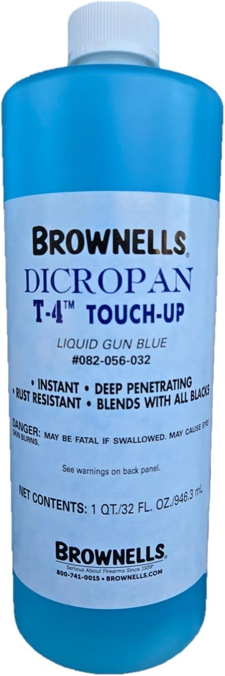 Amazon.com : Brownells Dicropan T-4 Touch-Up Liquid Gun Blue 32oz, Made ...