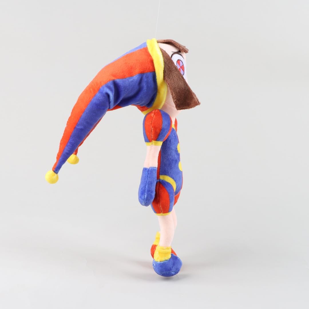 The Amazing Digital Circus PlushToy, Soft Stuffed Anime Pomni Jester ...