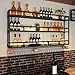 Amazon.com: PIKYsailed 39 Inch Metal Wine Rack Wall Mounted, Bar ...