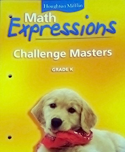 Math Expressions: Challenge Mastrs Blm Lk: Houghton Mifflin Company: 9780618803217: Amazon.com ...