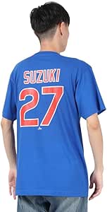 Amazon.co.jp: ファナティクス（Fanatics） 野球ウェア シカゴ・カブス 半袖Tシャツ 鈴木誠也 ML01-24AS-0006 （ブルー/M/Men's） : 0: ファッション