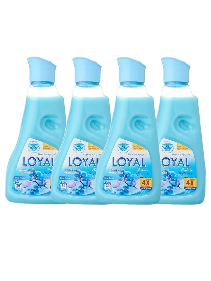 Generic Loyal Fabric Softener & Freshener Concentrated, Blue Petals, 30 ...