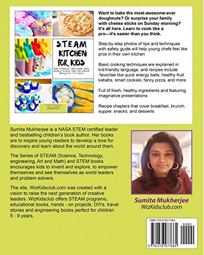 Snapklik.com : STEAM Kitchen For Kids: Simple, Healthy, Fast Recipes ...