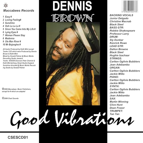 Play Dennis Brown Good Vibrations by Dennis Brown on Amazon Music