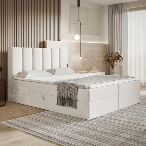 Boxspringbett 140x200 Wei