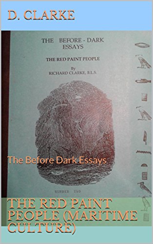 Amazon.com: The Red Paint People (Maritime Culture): The Before Dark ...