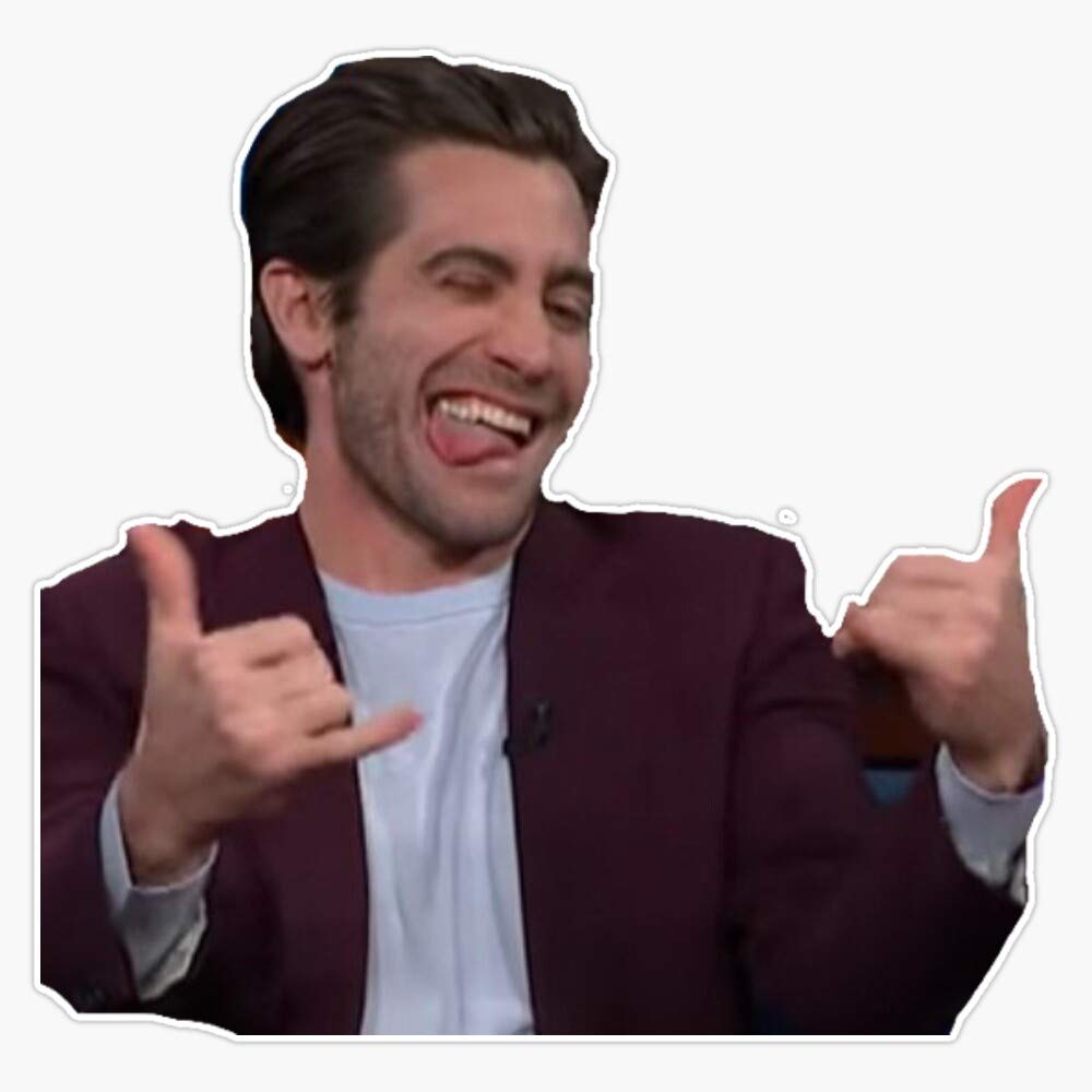 Amazon.com: Jake Gyllenhaal Sticker Vinyl Bumper Sticker Decal ...