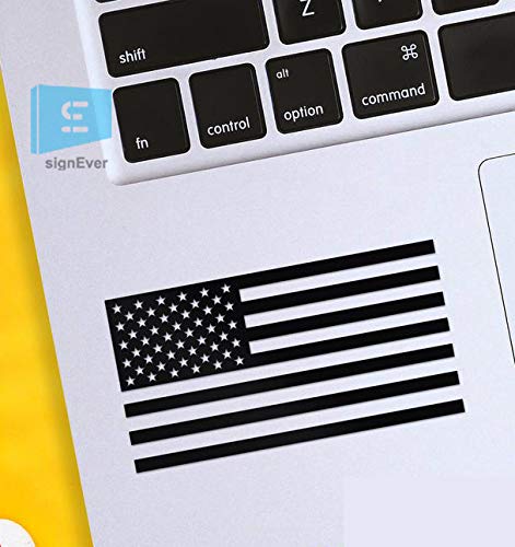 SIGN EVER Us Flag Logo Stylish Laptop Trackpad Stickers for All Models ...
