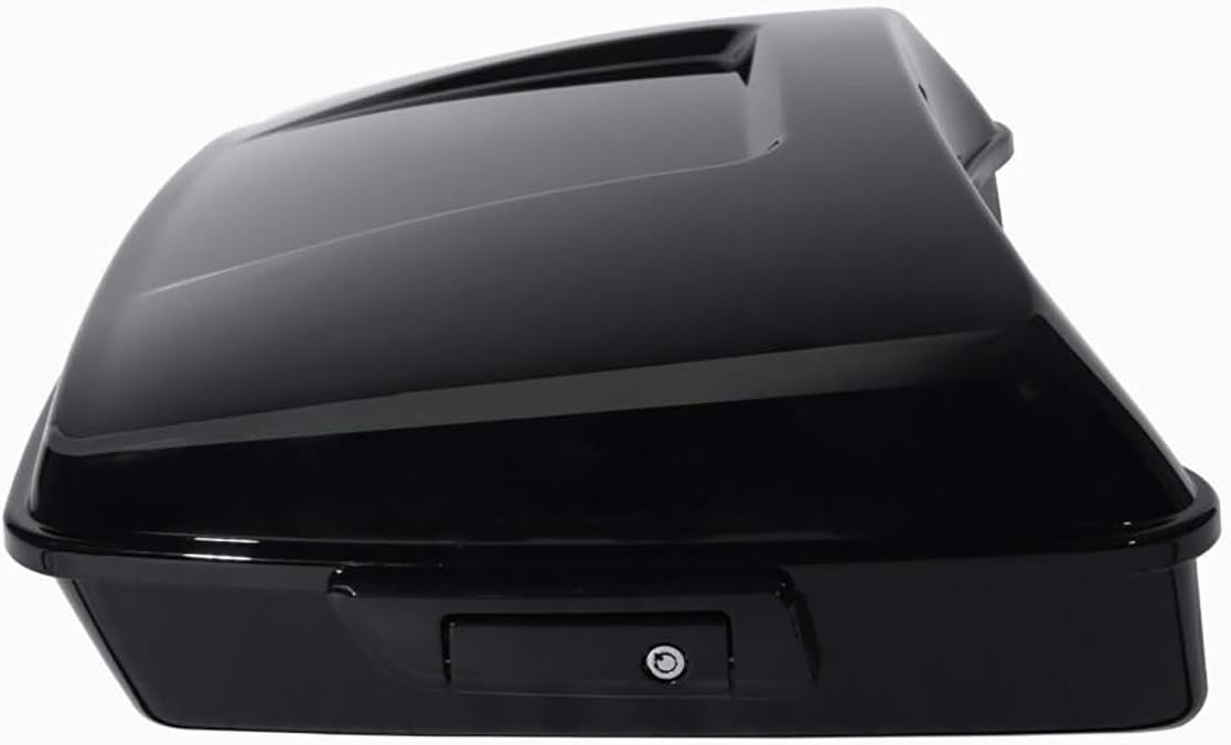 Amazon.com: XFMT-moto-part 10.7" Chopped Tour Pack Trunk W/Black ...