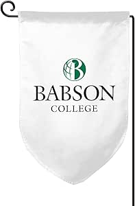 Amazon.com : Babson College Logo Garden Flag - Double Sided Banners For ...
