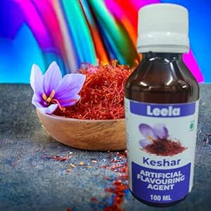 High Quality Kesar (Saffron) Flavour Essence for Baking Cakes, Jams ...