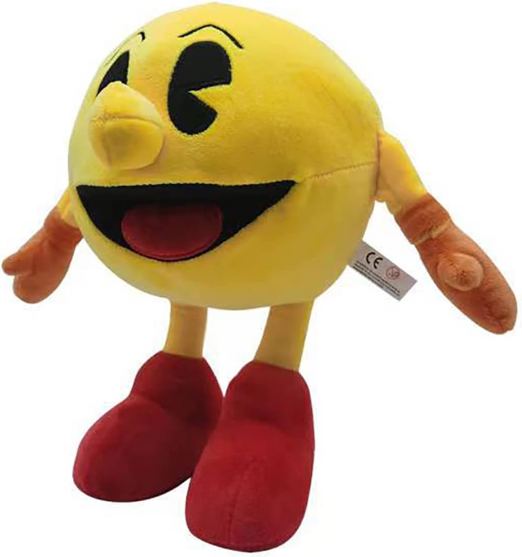 Amazon.com: Lhcn021 9.8" Yellow Pacman Plush Stuffed Toy, Cool Pacman ...