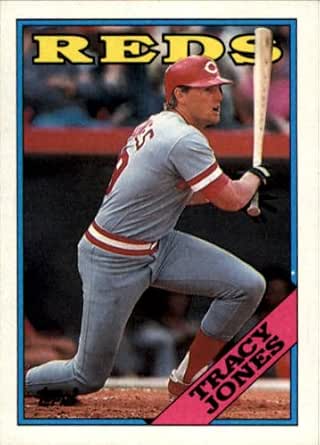 Amazon.com: 1988 Topps Baseball Card #553 Tracy Jones : Collectibles ...