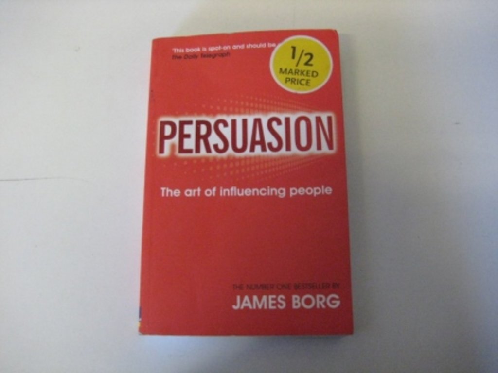 Persuasion: The Art of Influencing People : Borg, James: Amazon.com.mx ...