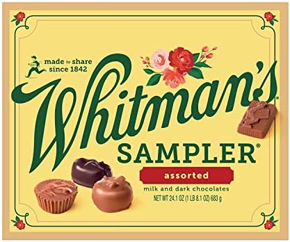 Amazon.com: Whitman's Sampler - Gift Box of Assorted Chocolates, 24 oz ...