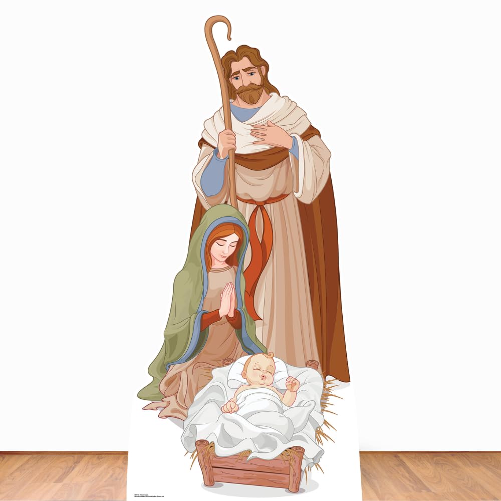 Activity Nativity Cutouts Nativity Scene (Cut Out Activity) Little