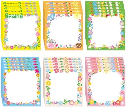 Amazon.com : 30 Pack Spring Time Sticky Notes 600 Sheets Cute Notepad ...