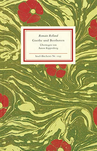 Amazon.com: Goethe und Beethoven.: 9783458191933: Rolland, Romain: Books