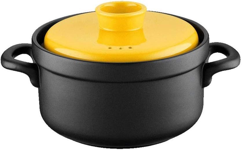 Amazon.com: JAHH Flame High Temperature Ceramic Pot for Porridge Clay ...