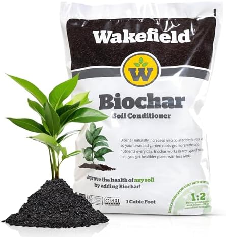 Amazon.com : Wakefield Biochar – Premium Garden Soil Conditioner – OMRI ...
