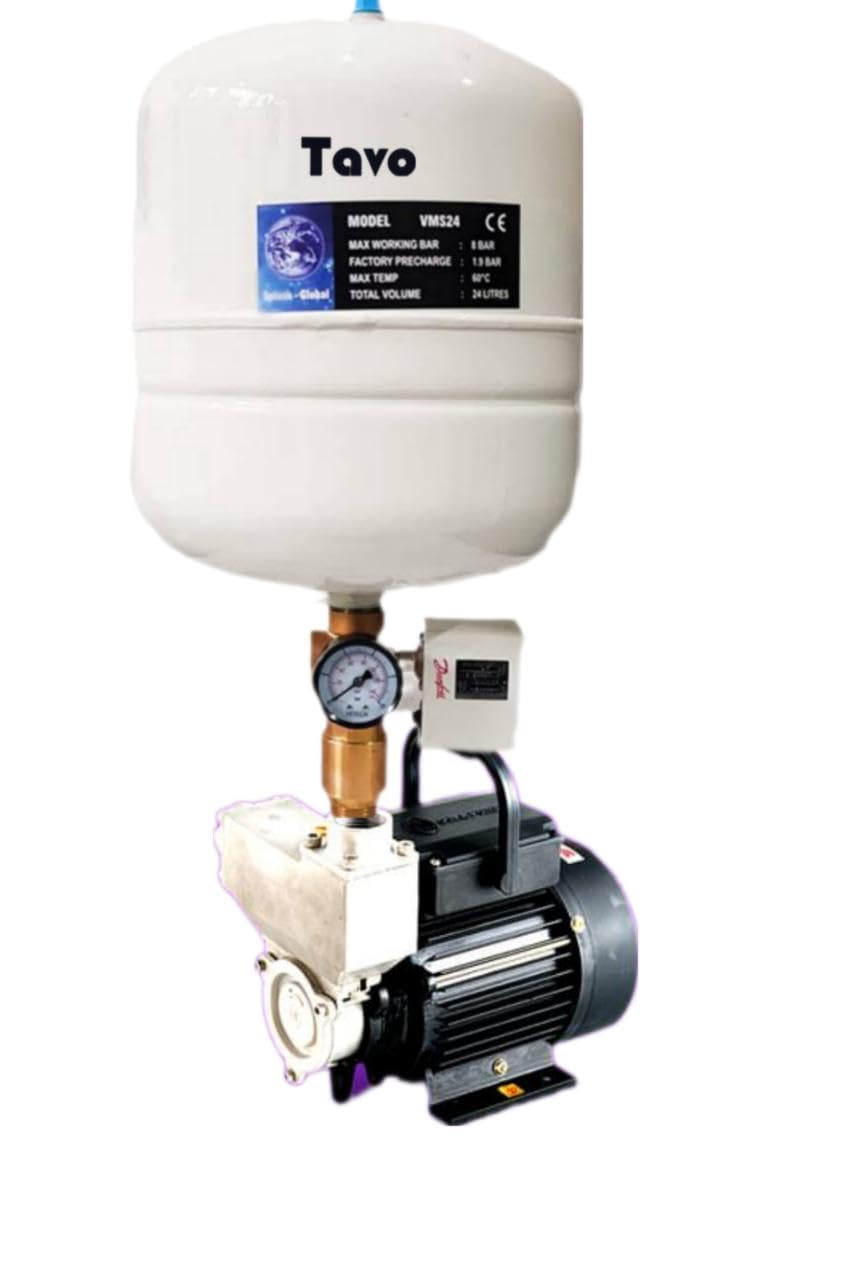 Buy CRI Pressure Booster Pump with 20/24 ltr Pressure tank and ...