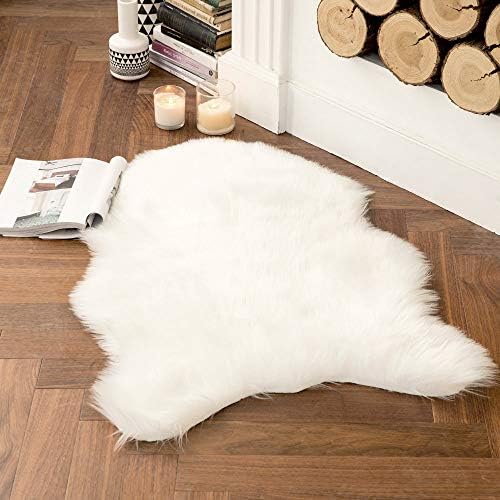 Amazon.com: MIULEE Luxury Super Soft Fluffy Area Rug Faux Fur Sheepskin ...