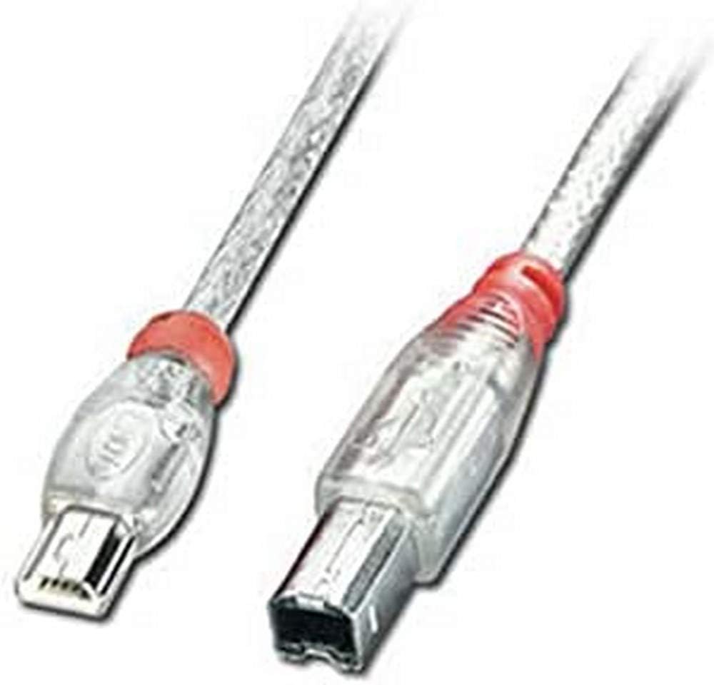 Amazon.com: LINDY 2m USB OTG Cable - Transparent, Type Mini-A to Type B ...