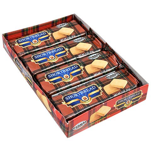 Amazon.com : Shortbread Cookies 4 Packages in box Total 8.4oz : Grocery ...