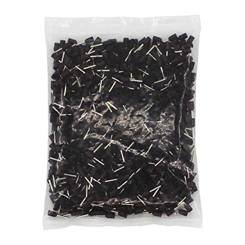 Davitu 1000pcs/Pack E2512 Insulated Cord End Terminal Crimp Terminal ...