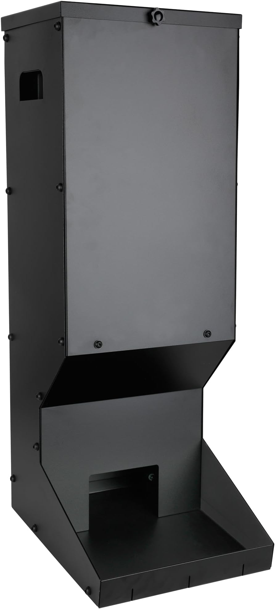 Amazon.com : Solution4Patio Large Metal Hanging Deer Feeder Box, Heavy ...