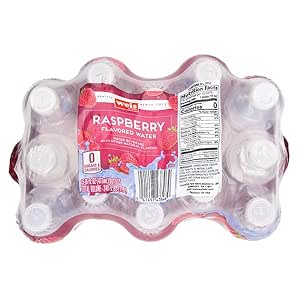 Amazon.com : Weis Quality, Flavored Water Raspberry 15 Count, 240 Fl Oz : Grocery & Gourmet Food