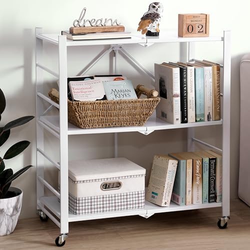 ABOUT SPACE Book Shelf - 5 Compartment Engineered Wood Versatile Book ...