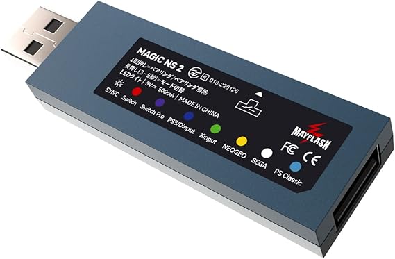 Amazon.co.jp: Mayflash MAGIC NS 2 コントローラー USB ワイヤレス アダプター Switch 2 PS3 ...