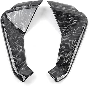 Amazon.com: Liru Motorbike Front Lip Winglets Aerodynamics Fairing Wind ...